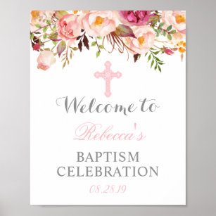 Christening Posters & Prints | Zazzle UK