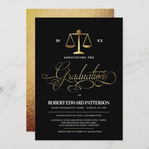 Legal Invitations | Zazzle UK