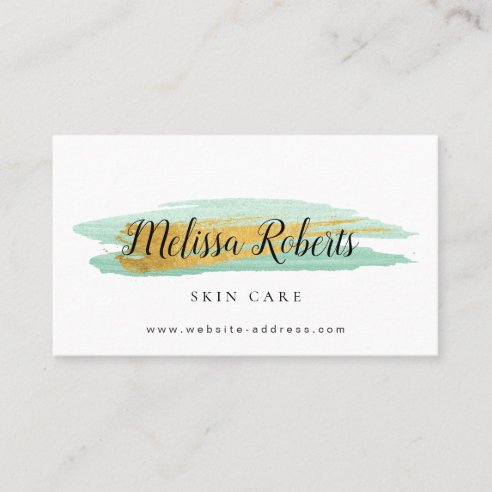 Skin Care Business Cards | Zazzle UK