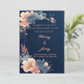 Elegant Neutral Watercolor Floral Wedding Card | Zazzle