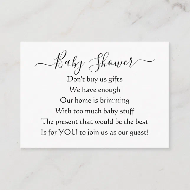 Baby Shower Poem For Mom
