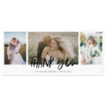 Wedding Photo Booth Strip Style Thank You Card | Zazzle