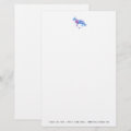 Elegant Watercolor German Shepherd Letterhead | Zazzle
