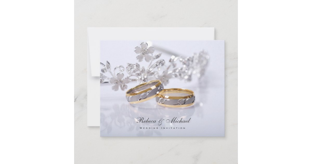 Elegant Wedding Band Invitations | Zazzle
