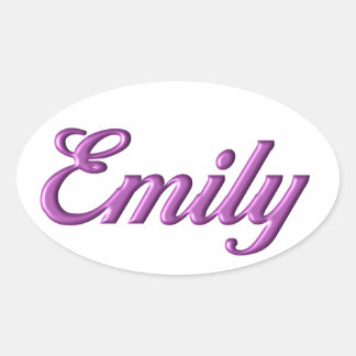 Name Emily Stickers & Labels | Zazzle UK