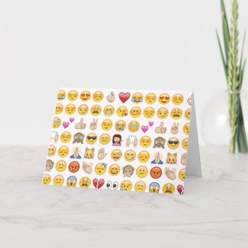 Emoji Cards | Zazzle UK