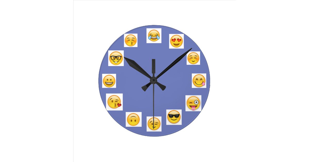 emoji clock | Zazzle.co.uk