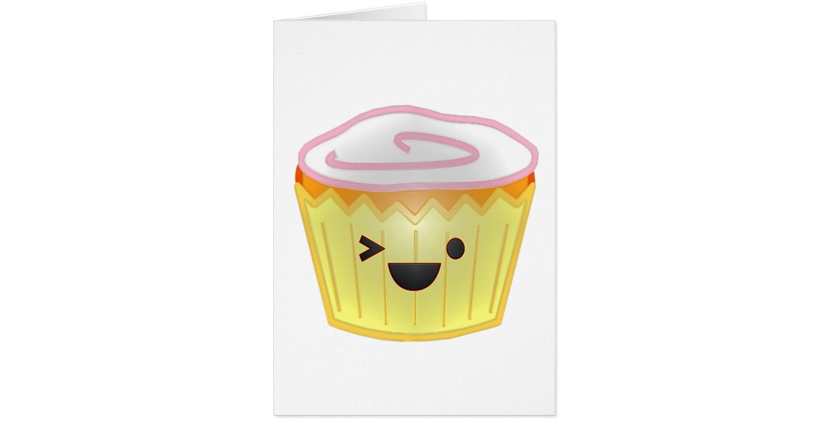 Emoticon Cupcake | Zazzle