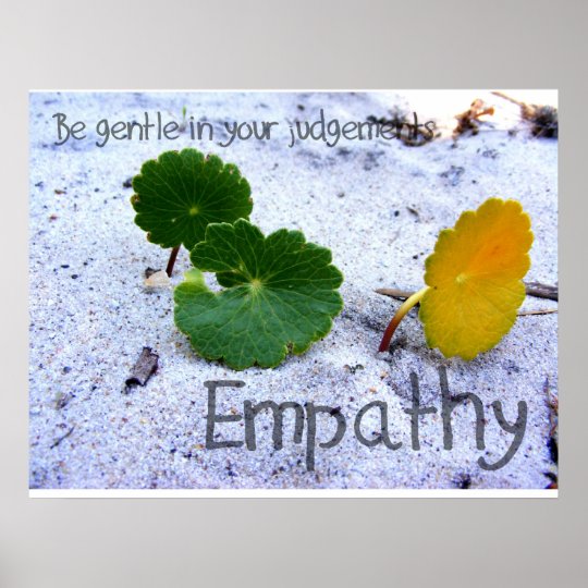 Empathy Poster | Zazzle.co.uk