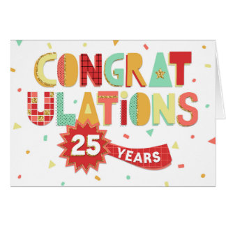25 Anniversary Gifts - T-Shirts, Art, Posters & Other Gift Ideas | Zazzle
