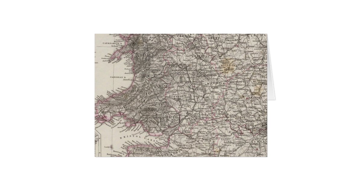 England Atlas Map | Zazzle