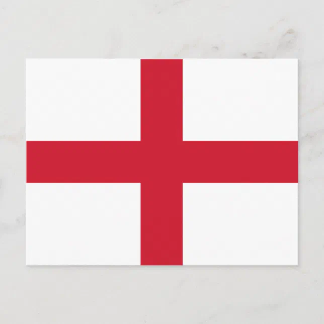 England Flag Postcard | Zazzle