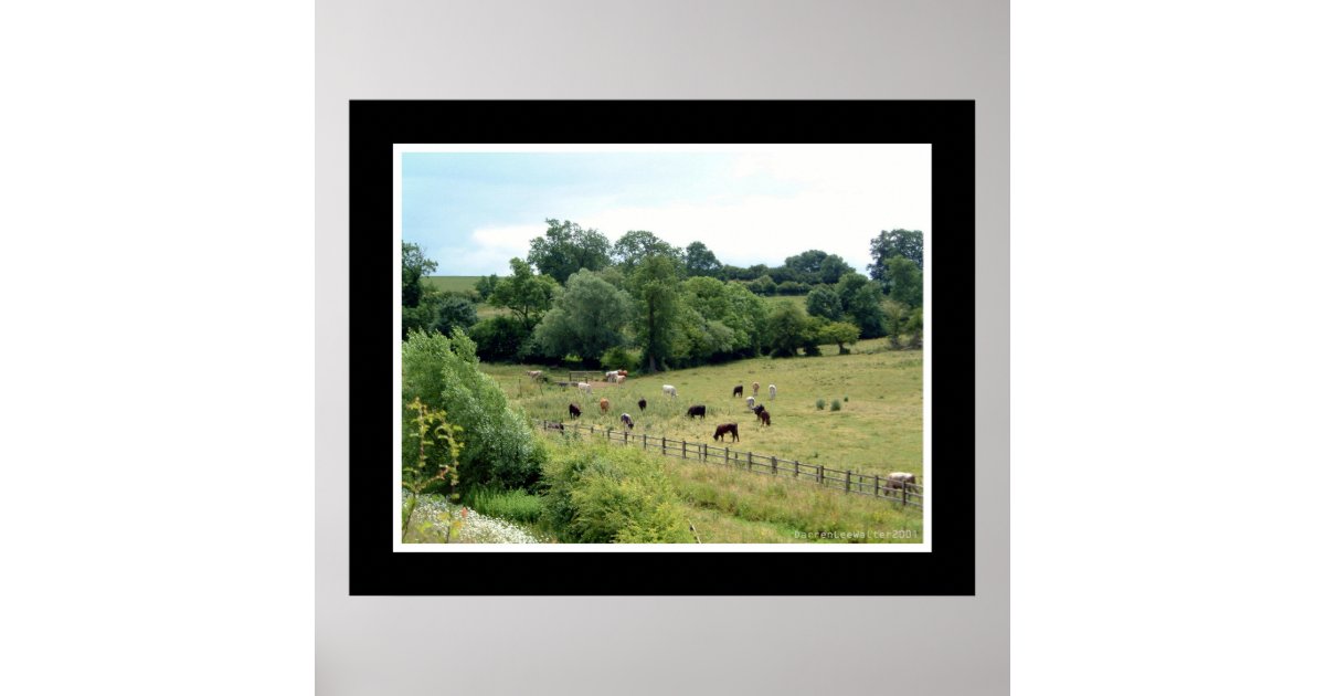 English Countryside Poster | Zazzle