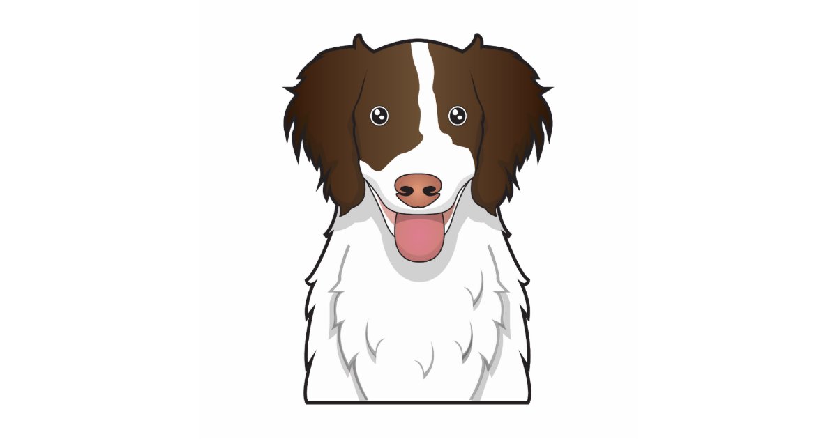 English Springer Spaniel Cartoon Standing Photo Sculpture | Zazzle