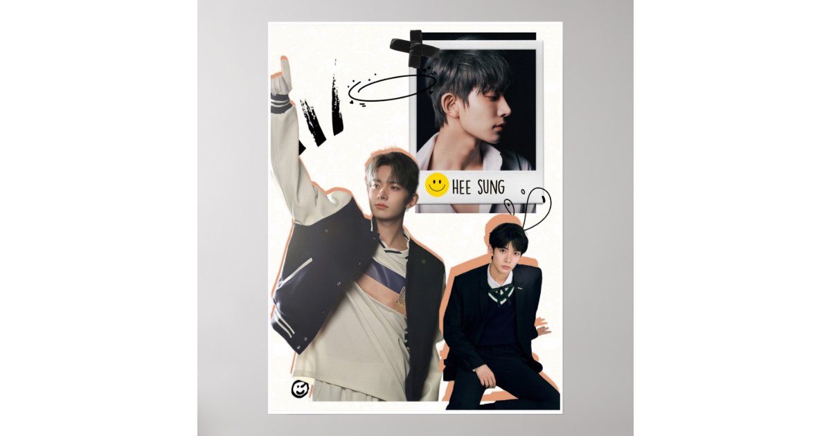 Enhypen Heesung Poster | Zazzle