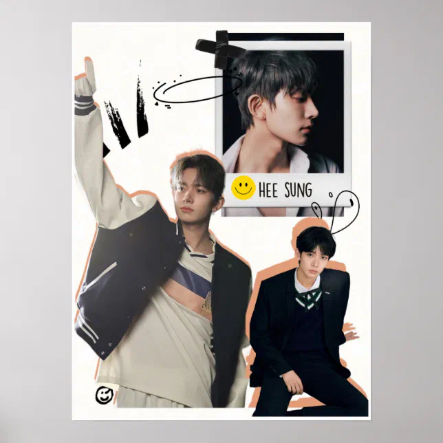 Enhypen Heesung Poster | Zazzle