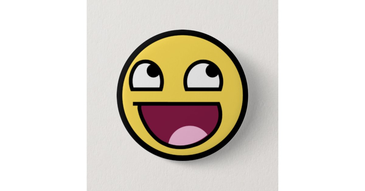 Epic Face Button | Zazzle