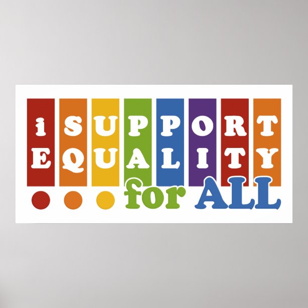 Equality Posters & Prints | Zazzle UK