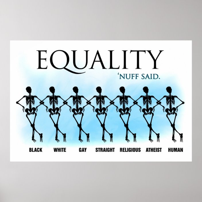 Equality Poster | Zazzle.co.uk