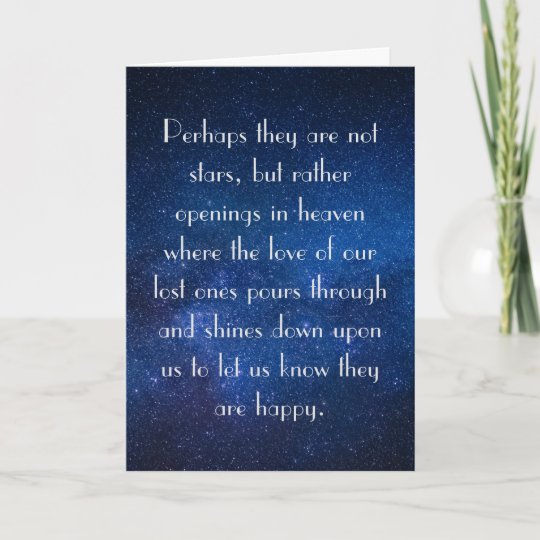 Eskimo Proverb, Loss of Loved One Sympathy Card | Zazzle.co.uk