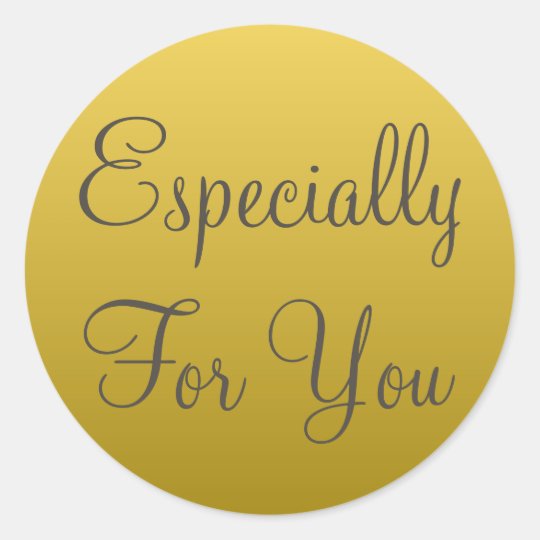 Especially For You Gift Tags Stickers | Zazzle.co.uk