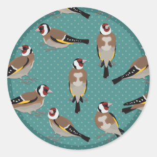 Goldfinch Stickers & Labels | Zazzle UK