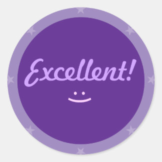 Excellent Stickers | Zazzle.co.uk