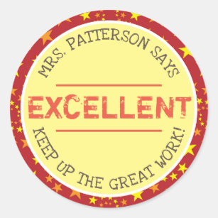 Excellent Stickers & Labels | Zazzle UK