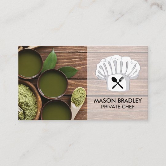 Executive Chef Modern Kitchen Business Card | Zazzle.co.uk
