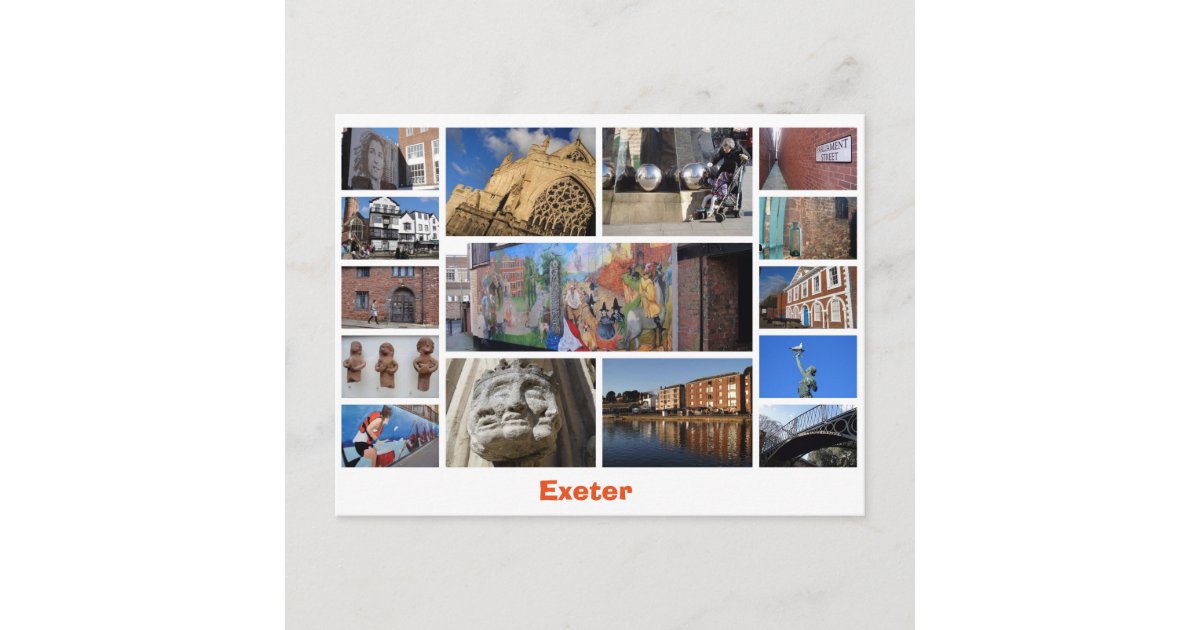 Exeter postcard | Zazzle