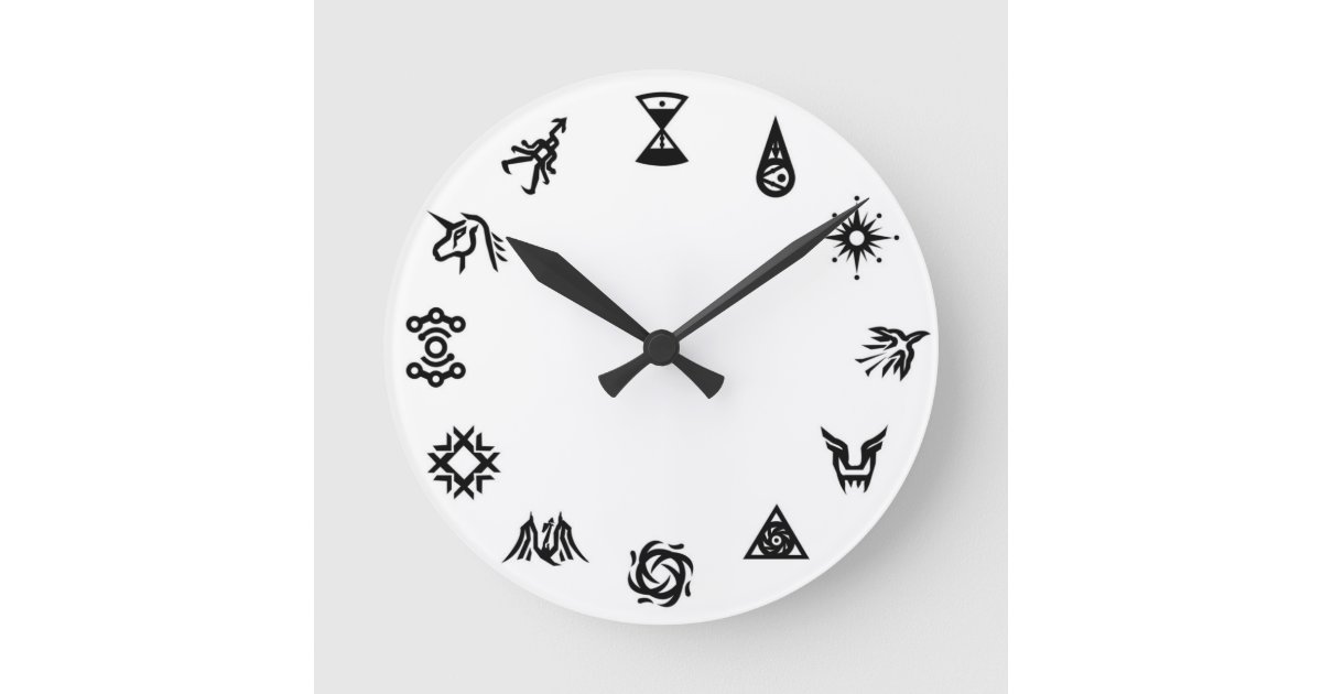 EXO Symbols Clock | Zazzle