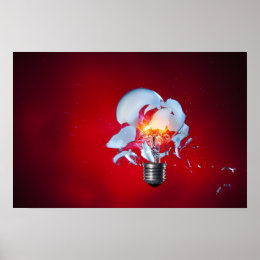 Lightbulb Art, Posters & Framed Artwork | Zazzle.co.uk