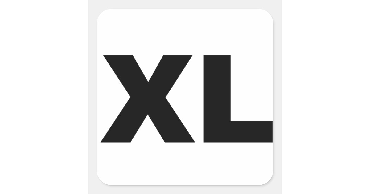 Extra Large Square Sticker | Zazzle