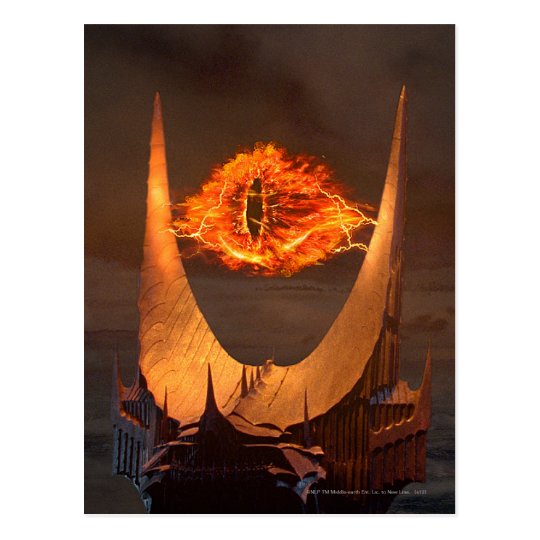 Eye of Sauron tower Postcard | Zazzle.co.uk