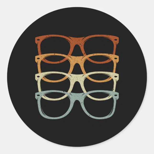 Eyeglass Optician Eye Doctor Ophthalmology Optomet Classic Round ...