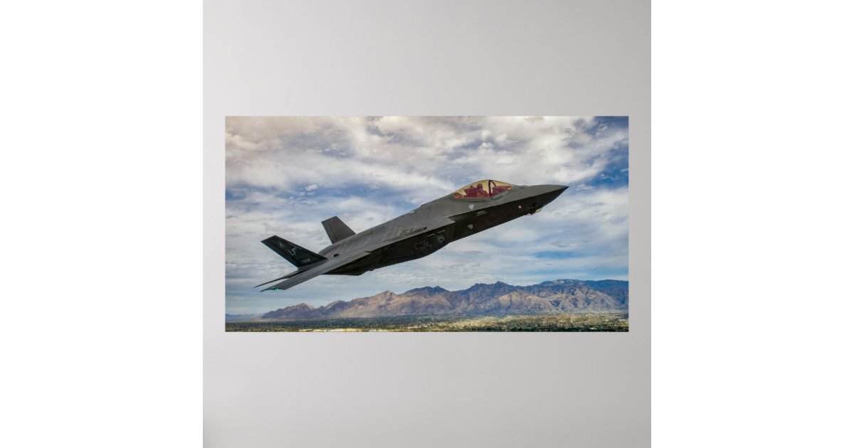 F-35 Lightning II Aircraft Poster | Zazzle