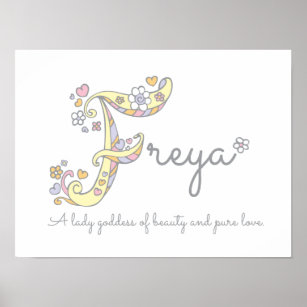 Freya Posters & Prints | Zazzle UK