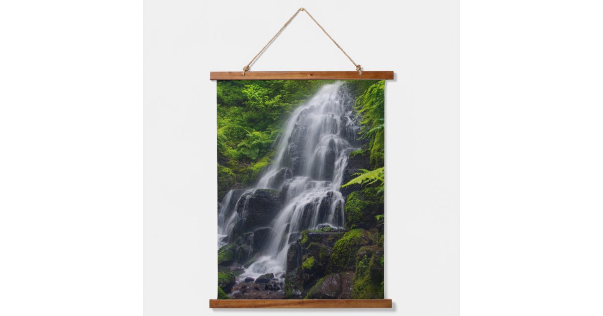 Fairy Falls | Colombia River Gorge Oregon. Hanging Tapestry | Zazzle