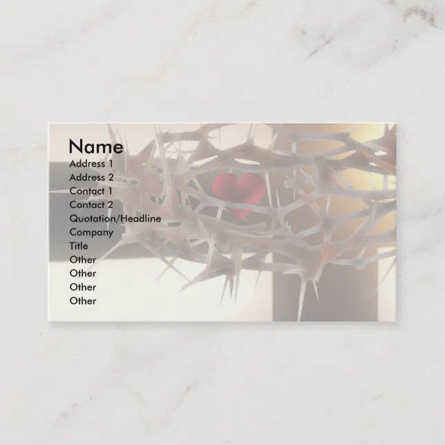 Faith Template Business Card | Zazzle