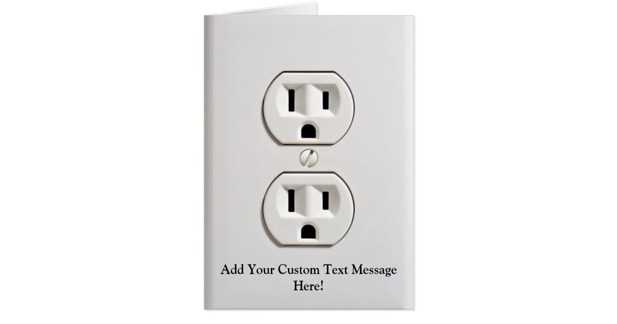 Fake Electrical Outlet | Zazzle