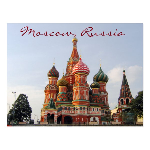 Moscow Postcards | Zazzle UK