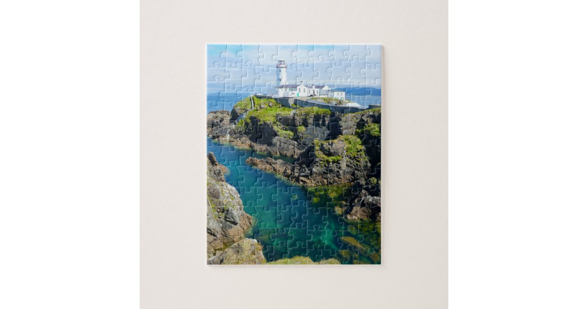 Fanad Lighthouse Donegal Ireland. Jigsaw Puzzle | Zazzle