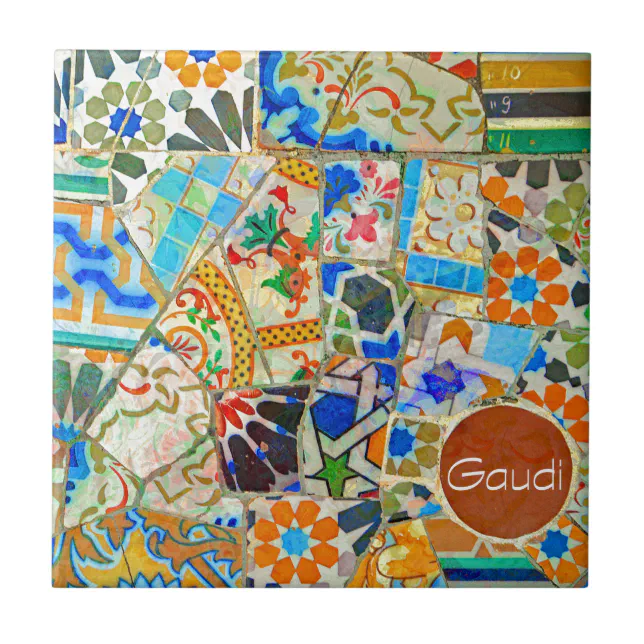 Fantasy. Gaudi. Picture 2 Tile | Zazzle