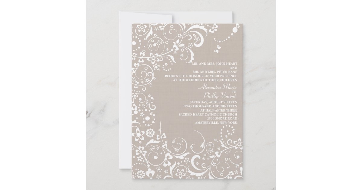 Fantasy Wedding Invitation | Zazzle