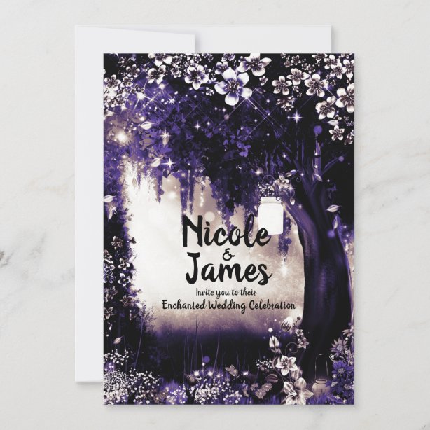 Enchanted Forest Invitations | Zazzle UK