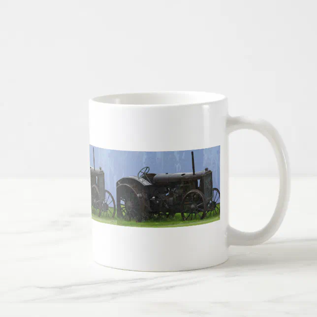 Farm Tractor Heavy Machine Transport Work Vehicle Coffee Mug | Zazzle
