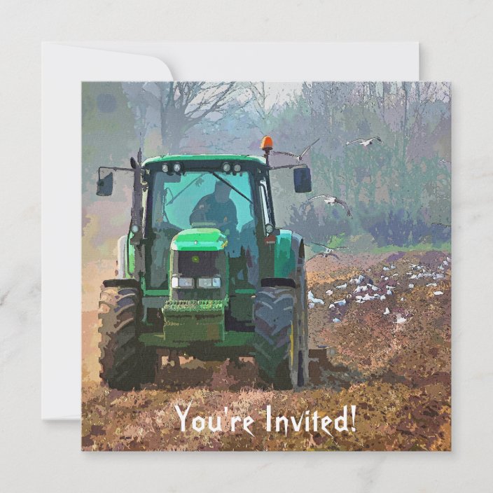 FARMING INVITATION | Zazzle.co.uk