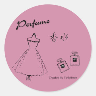 Perfume Bottle Stickers & Labels | Zazzle UK