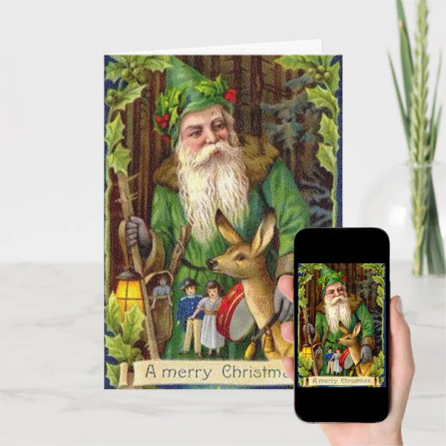Father Christmas card | Zazzle