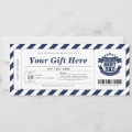 Fathers Day Gift Certificate Voucher Invitation | Zazzle